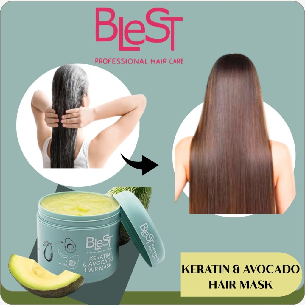 MASCARILLA PROFESSIONAL HAIR CARE KERATIN & AVOCADO 500 ml BLeST - La ...